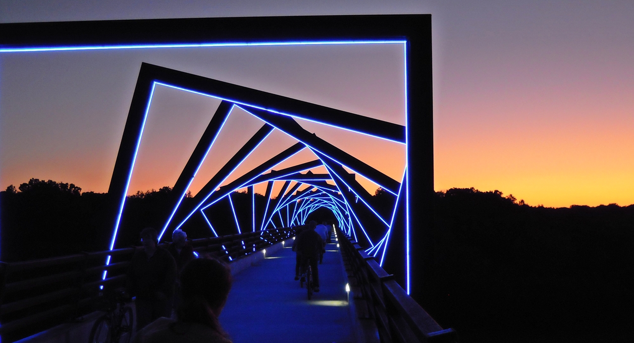 FishnDave: High Trestle Trail Bridge
