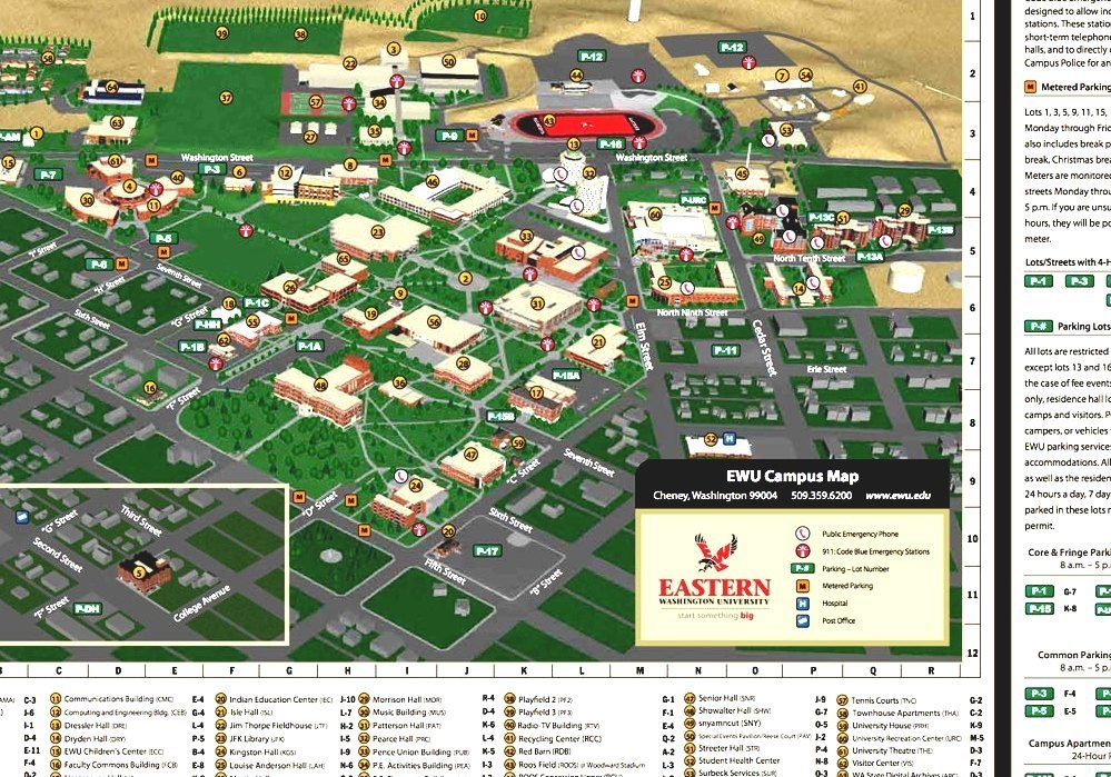 Eastern Washington University - Where Is Eastern Washington University ...