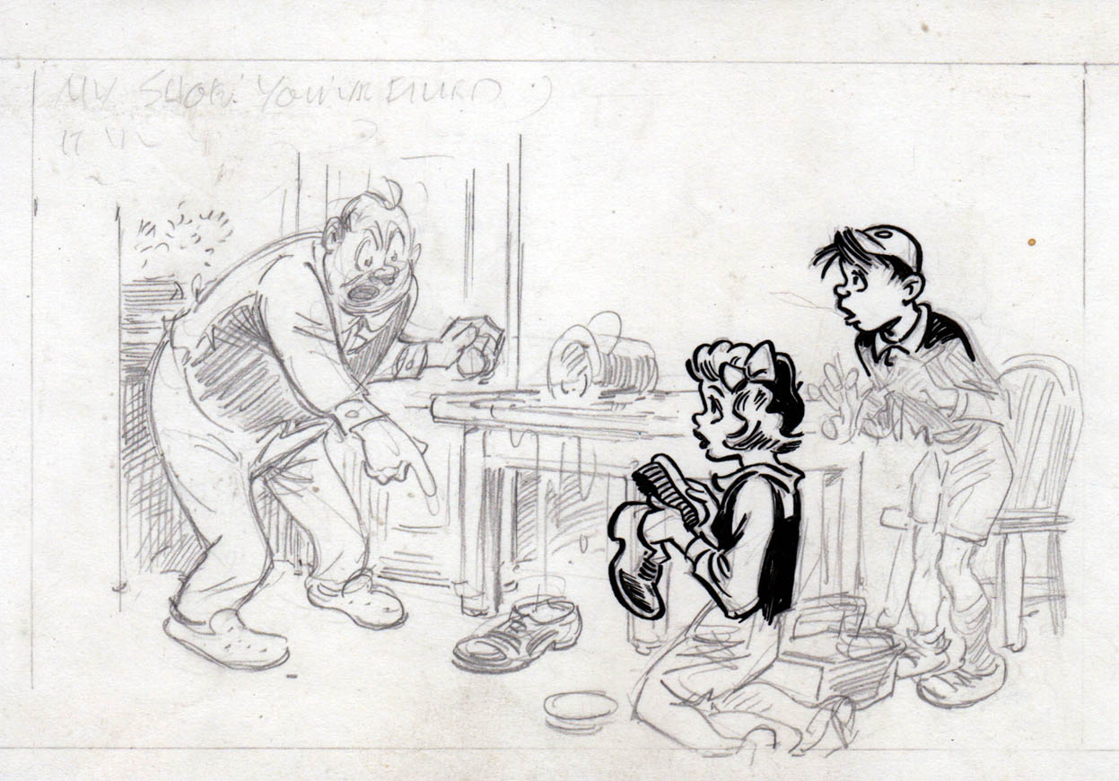 BLIMEY! The Blog of British Comics: Roy Wilson: Original artwork