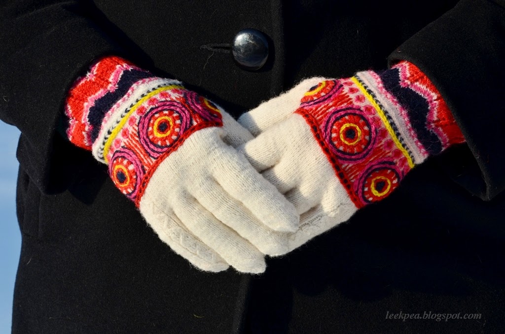 Leekpea: Nässuläinud valged sõrmikud