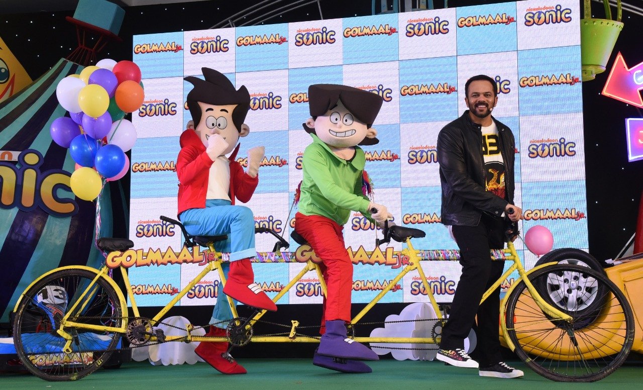 NickALive!: Nickelodeon India's Sonic Premieres 'Golmaal Jr.'