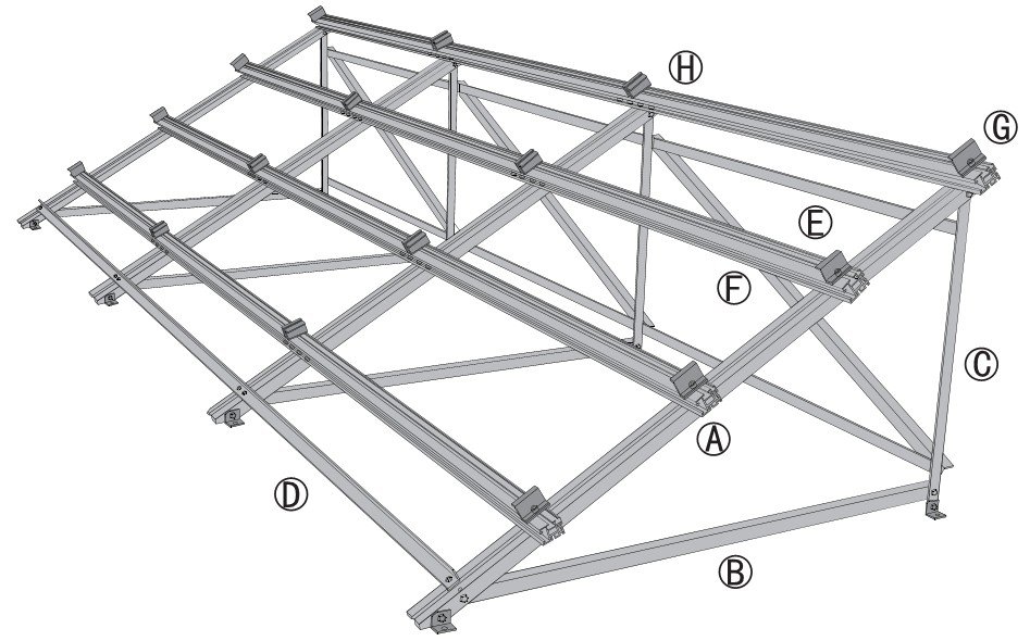 G.V.Enterprises: Solar panel frame