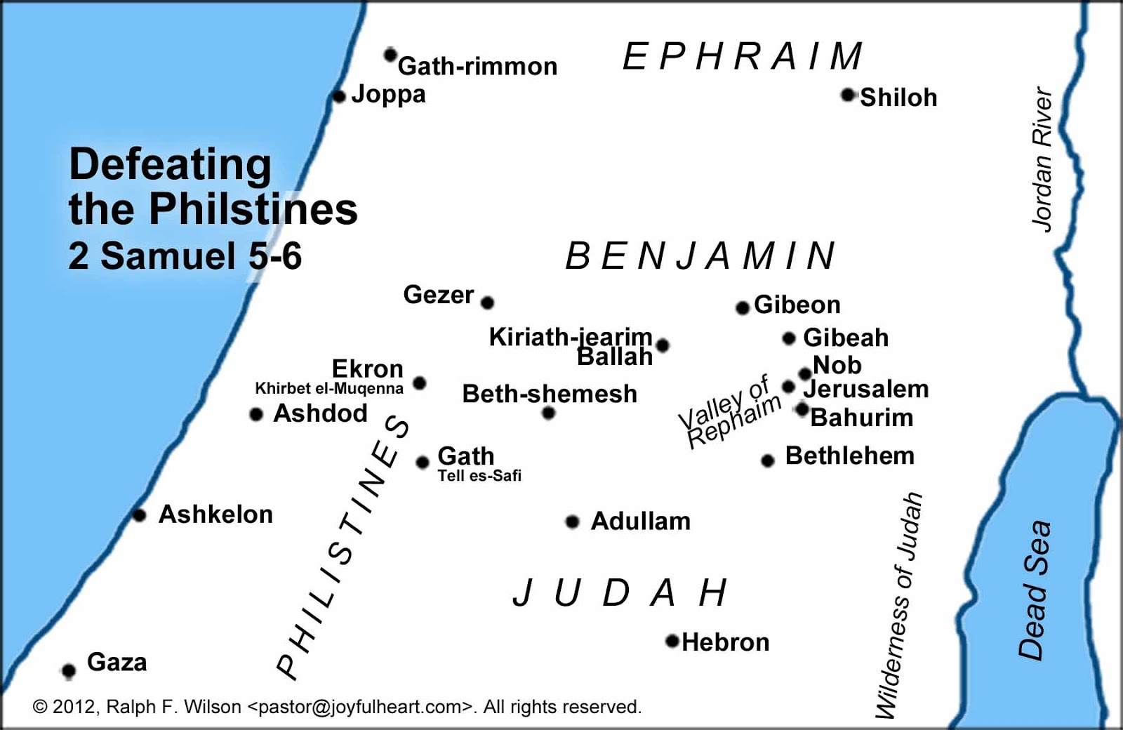 성서지리 사마리아조: [펌] 블레셋 성읍 - 아스돗, 아스글론