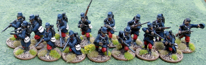 Tim's Miniature Wargaming Blog: Great War 1914 French Infantry (Part One)