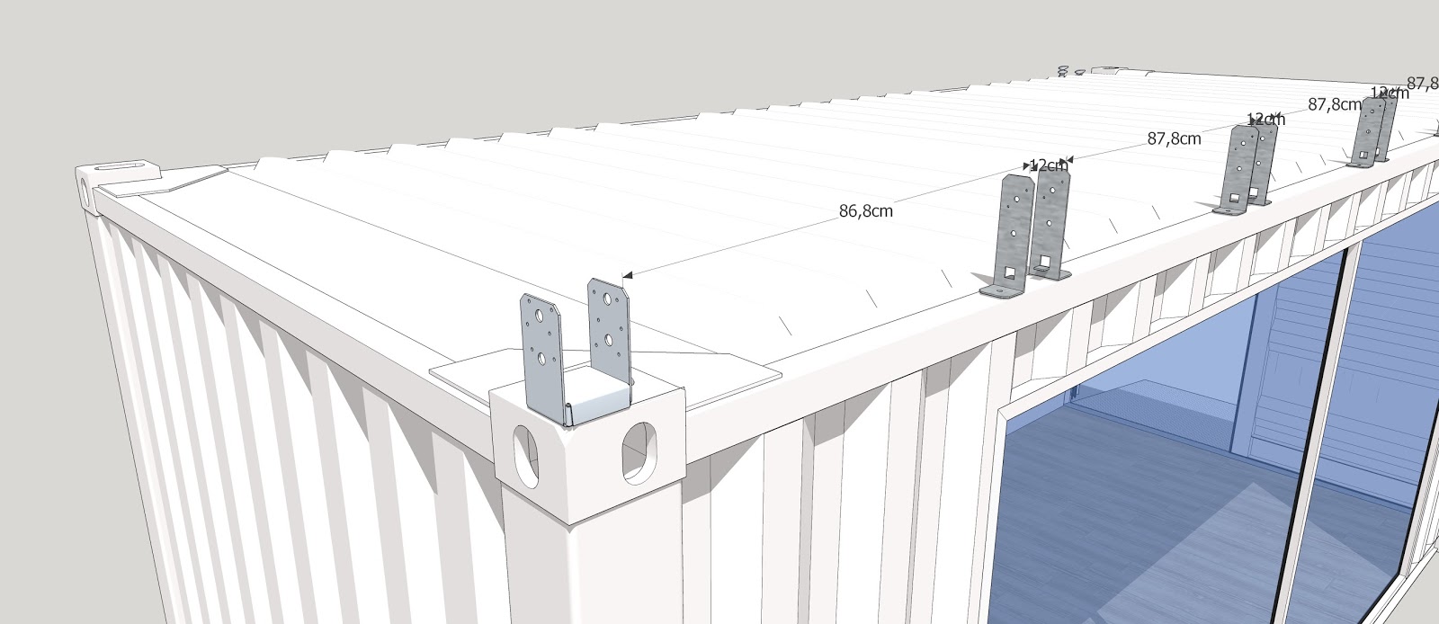 Aménagements extérieurs / Carports / Containers maritimes transformés ...