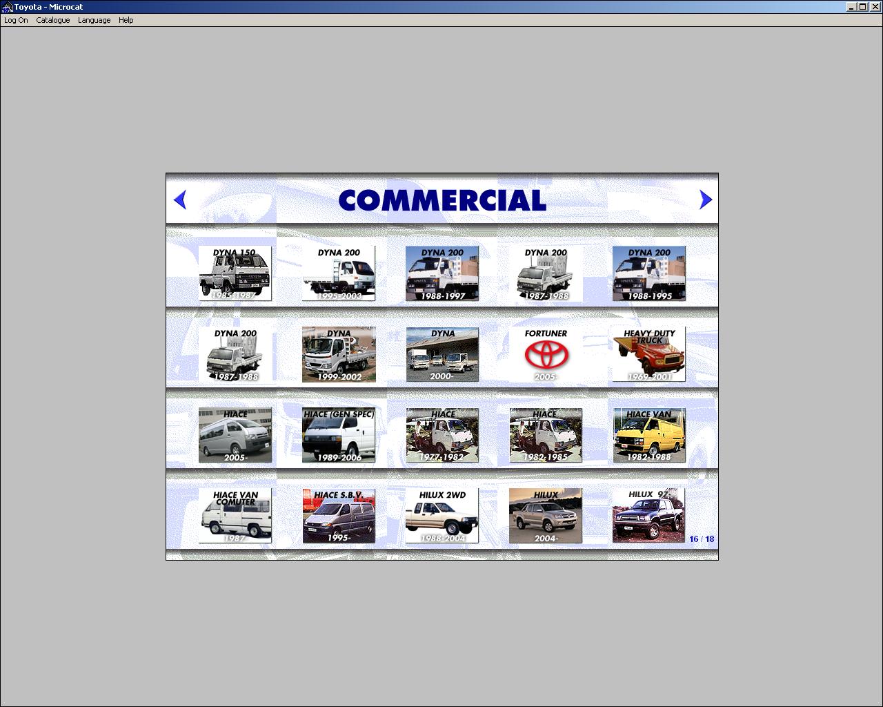AutoParts Catalogs: TOYOTA - ALL MARKETS (Microcat)