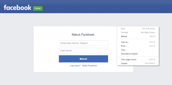 Cara Hack Facebook Dengan Membuat Login Palsu. ~ Go-Blog
