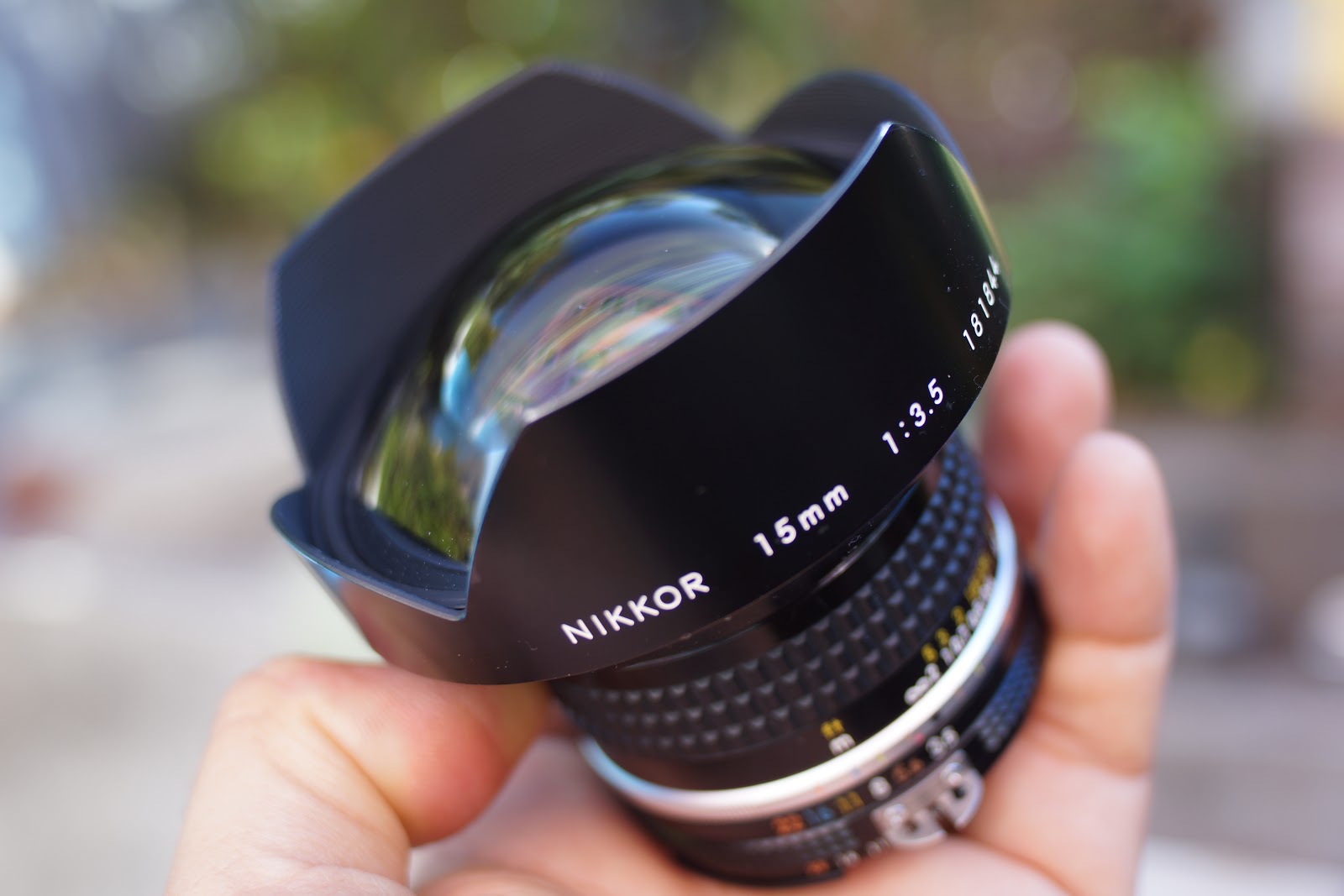 Old Lenses: New Life: Nikon 15mm f/3.5