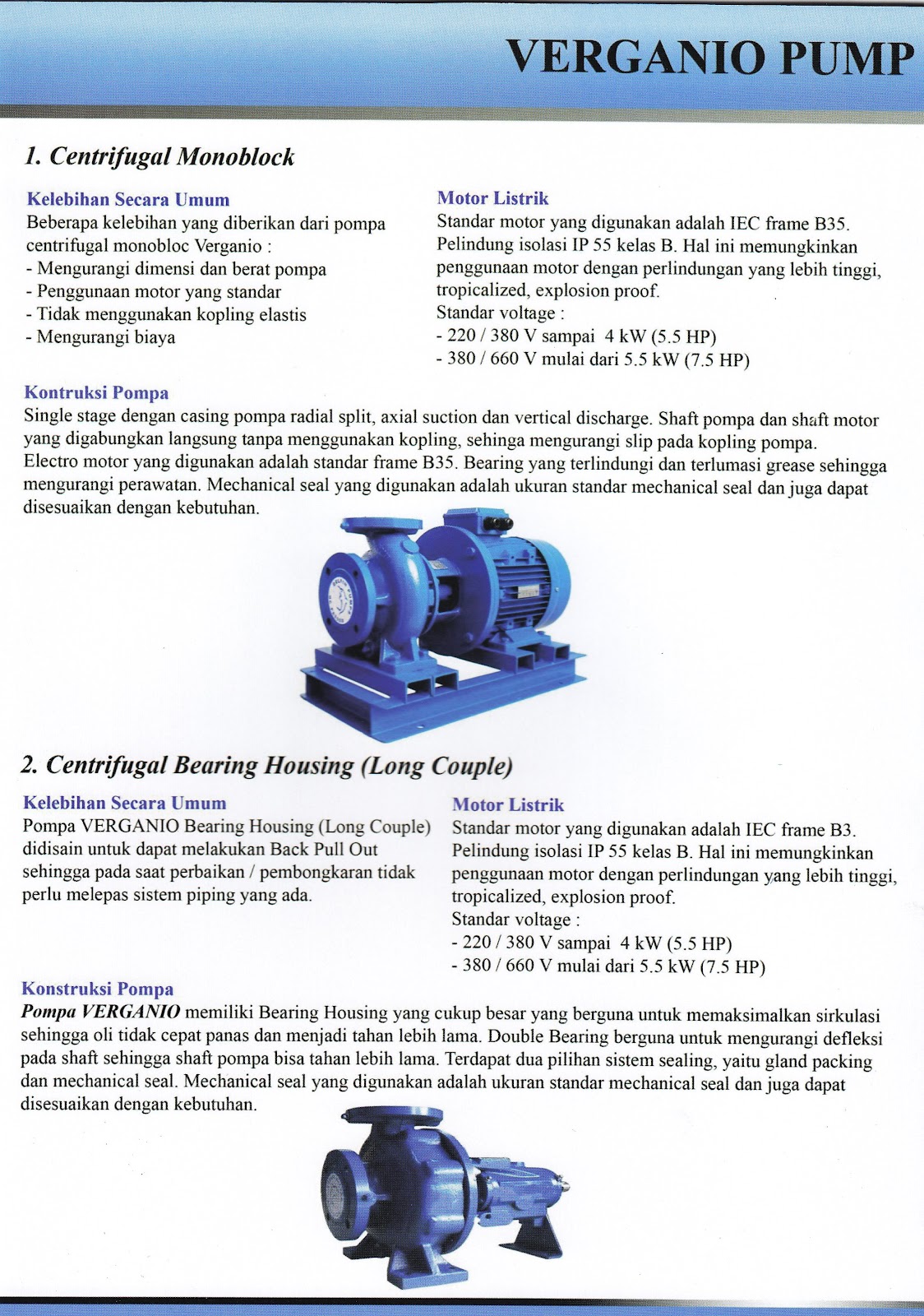 Pompa Sentrifugal / Centrifugal Pump - Pompa Air