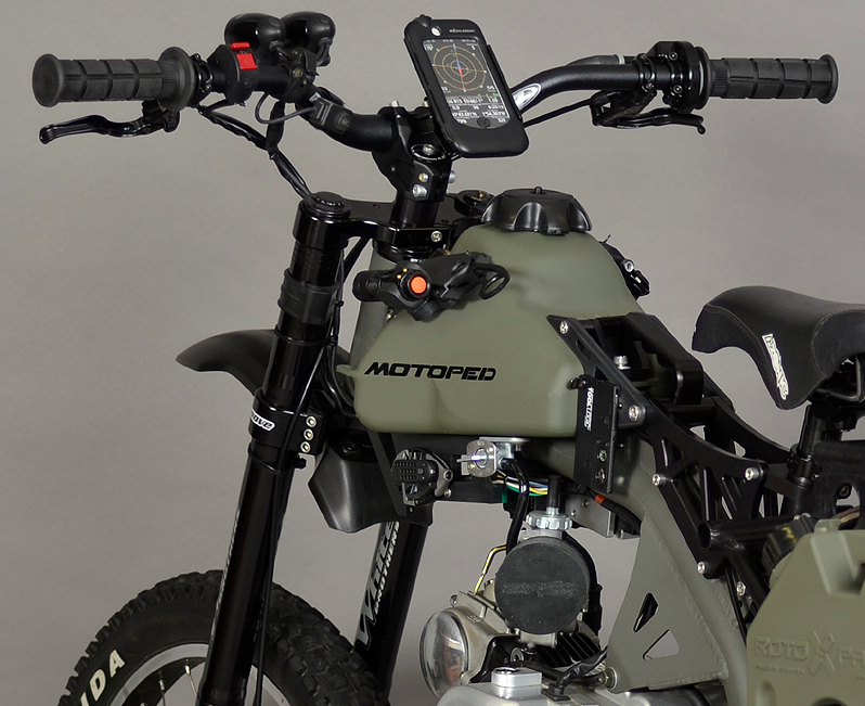 The Ultimate In Pedal-Power Adventuring Motoped Survival Bike