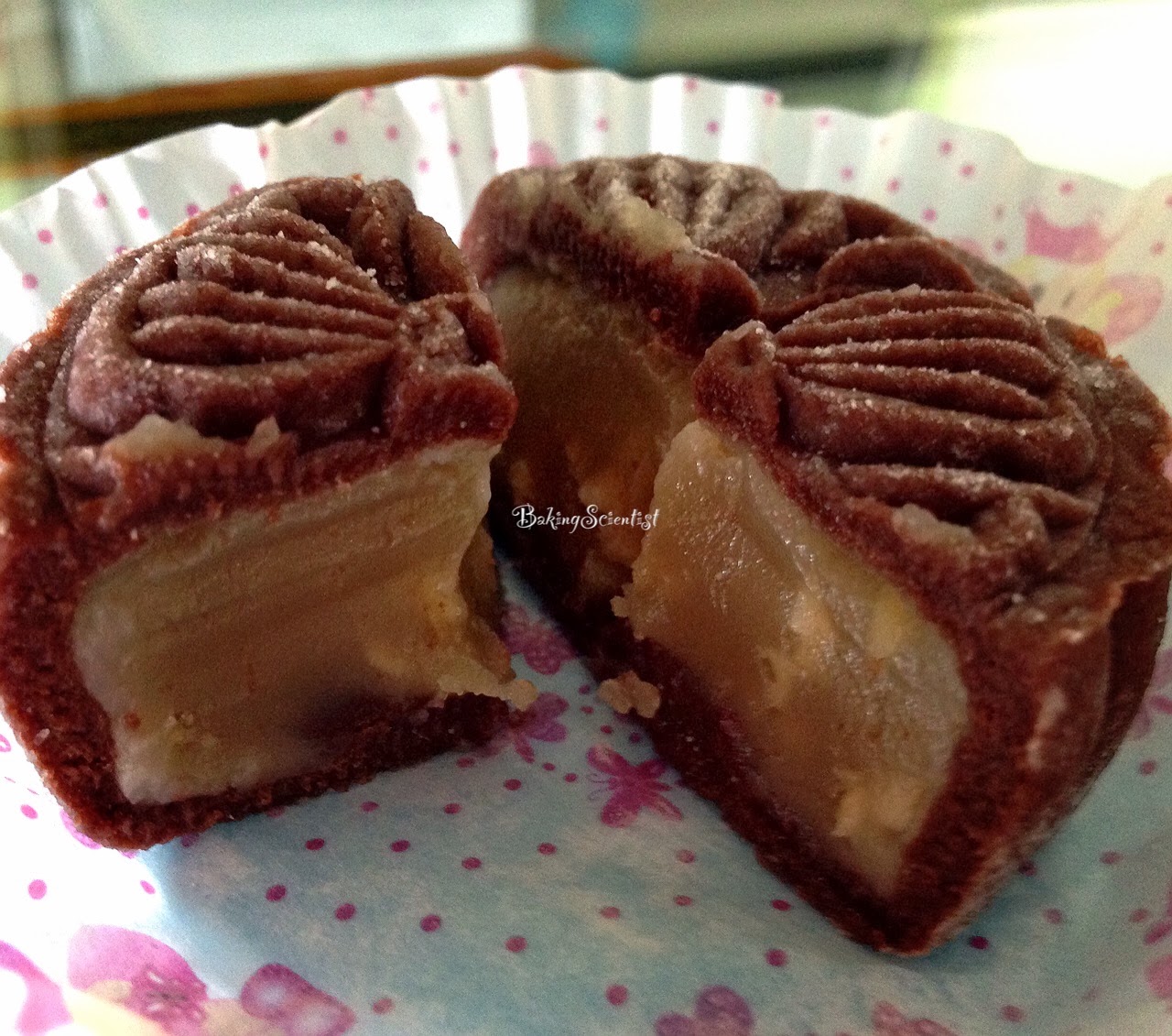 Chocolate Snowskin Mooncake