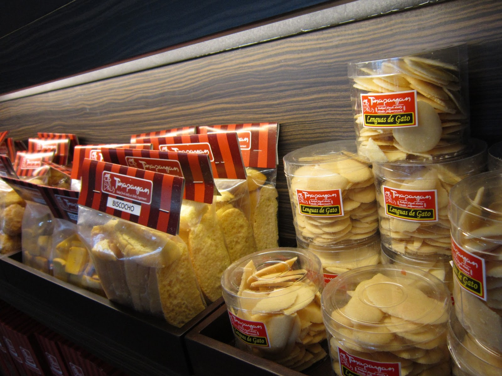 Tinapayan Pasalubong items at Coffeebreak - Iloilo International Airport