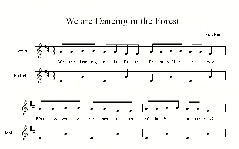We Are Dancing in the Forest