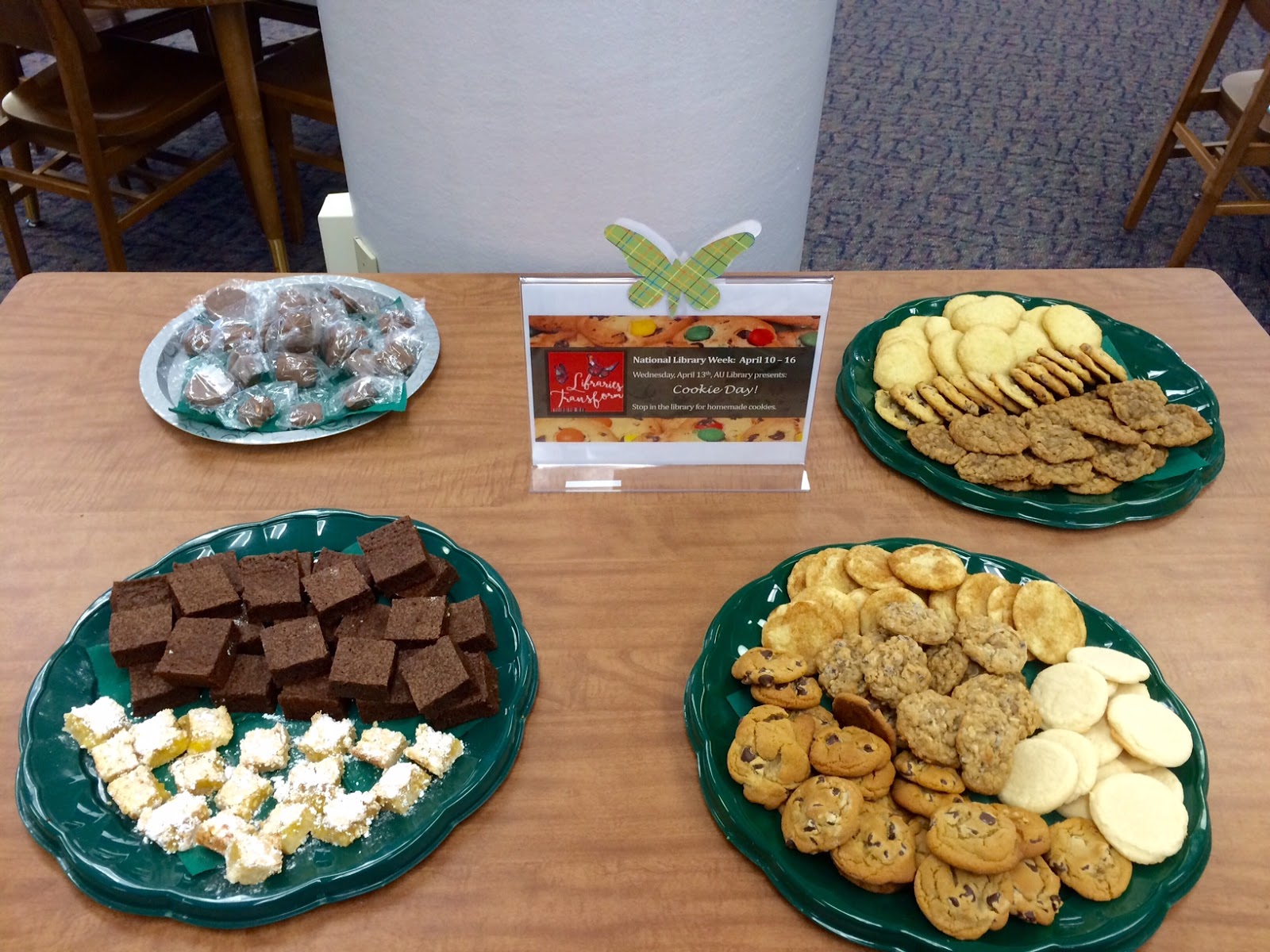 Archer Library News: National Library Week: Cookie Day!