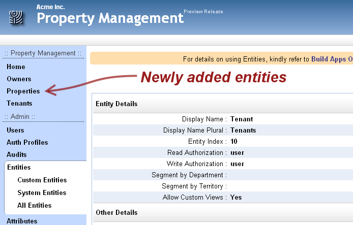 iFreeTools Creator - User Guide: Defining Entities (or "Tables")