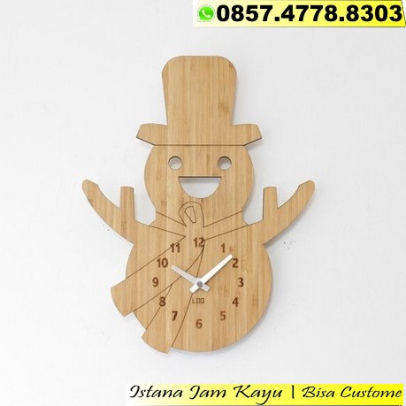 Jam Dinding Kayu Unik, Jam Dinding Kayu Custom, Jam Dinding Kayu Murah ...