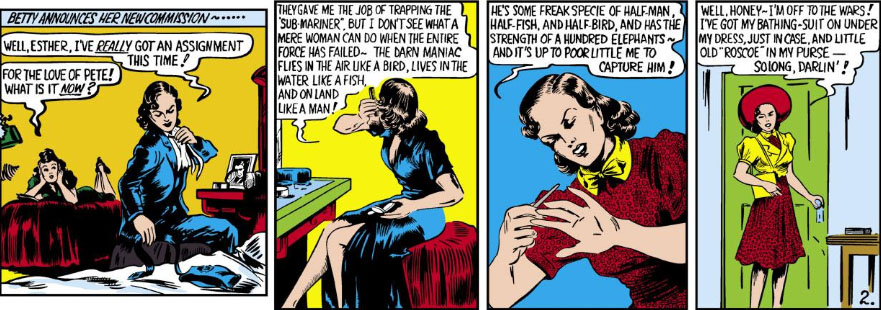 The Peerless Power of Comics!: This Is A Job For--Betty Dean!