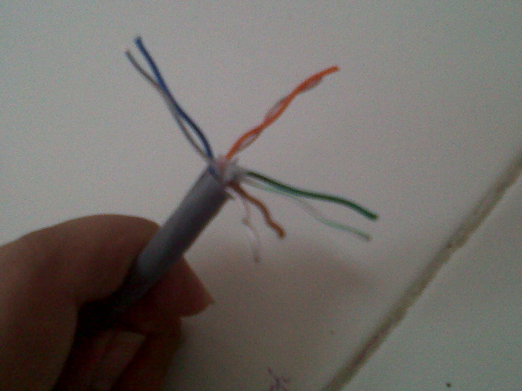 ofimatica: PONCHADO DEL CABLE UTP CON CONECTORES RJ45.... Y ...
