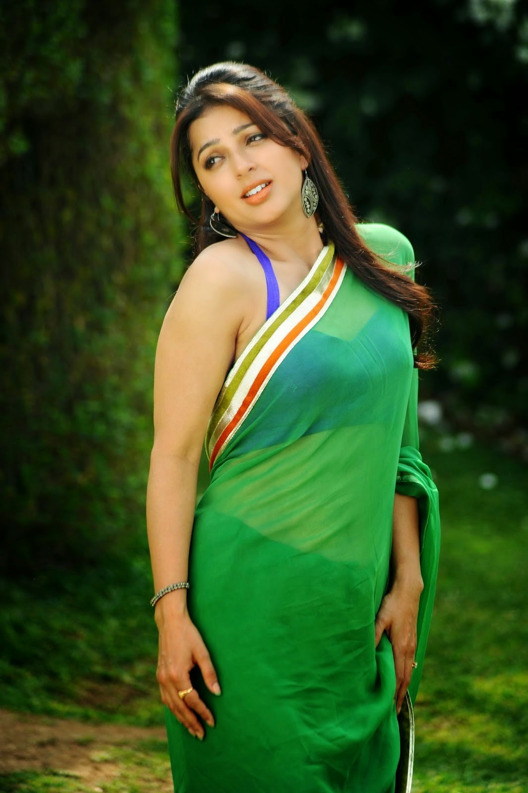 Actress Bhumika Hot Navel Transparent Saree Photos ~ ACTRESS RARE PHOTO ...