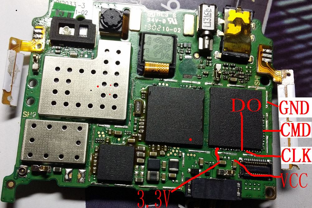 PINOUT DIRECT EMMC OPPO ( ISP ) | W i n k GSM