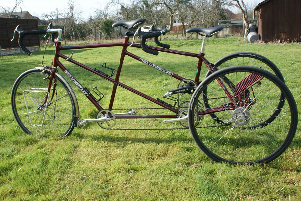 Trikes and (odd) bikes.: Longstaff tandem trike on eBay