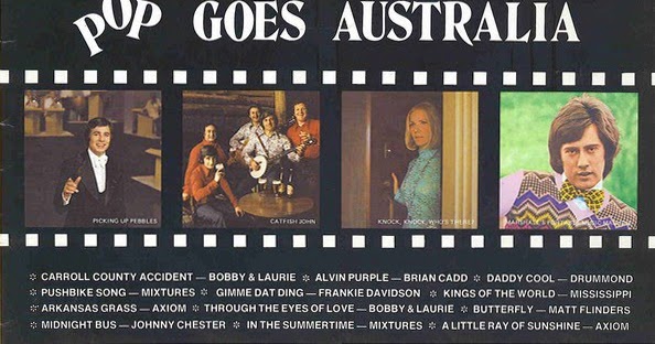AUSSIE VARIOUS ARTIST COMPILATION ALBUMS: POP GOES AUSTRALIA