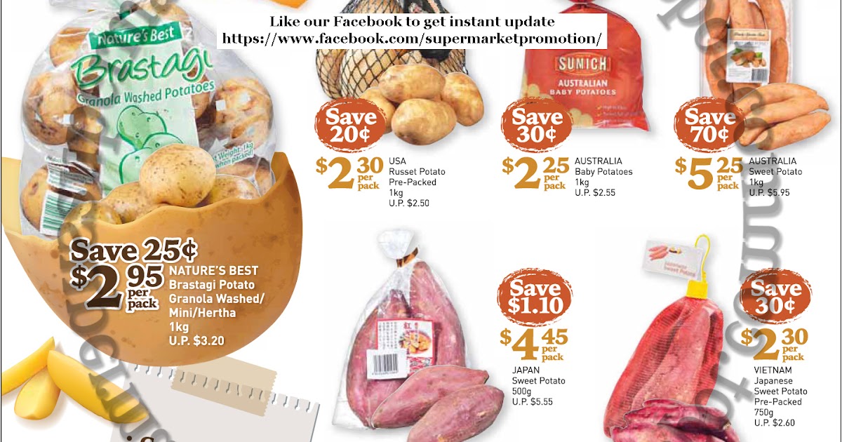 NTUC FairPrice Potato Promotion 31 October - 06 November 2018 ...