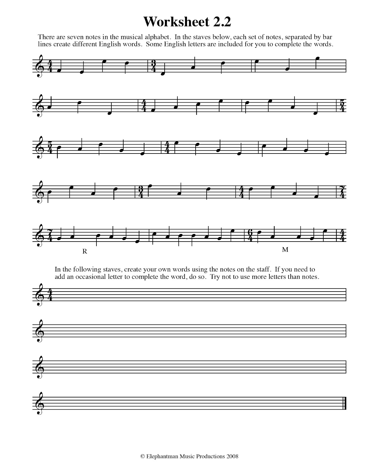 Miss Jacobson's Music: THEORY #6: TREBLE CLEF NOTE READING