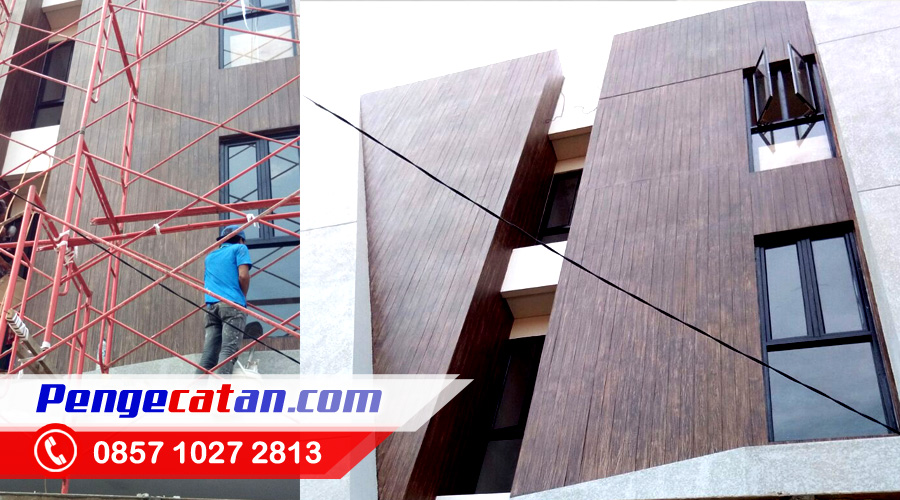 Cat Dekoratif Motif Kayu, Cat Tembok Motif Serat Kayu - Aneka Motif Cat ...