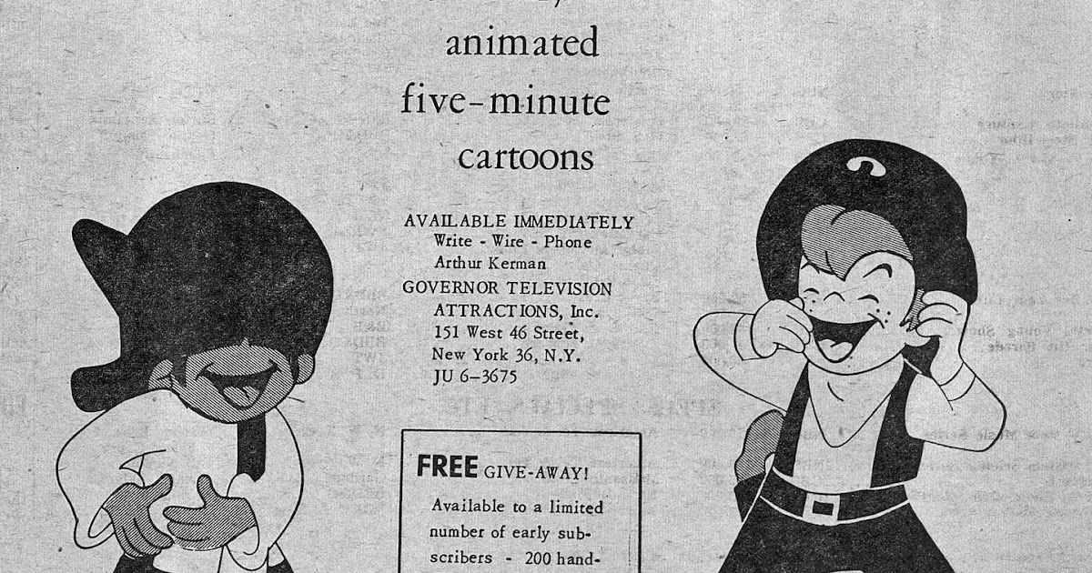 Tralfaz: Cartoons of 1958, Part 2