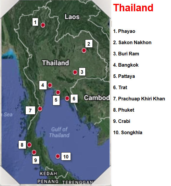 Backpacker Game Solutions: Geography Teacher - Thailand