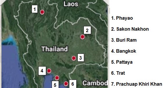 Backpacker Game Solutions: Geography Teacher - Thailand