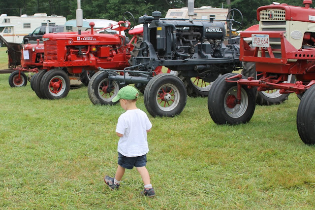 born imaginative.: Antique Tractor Show