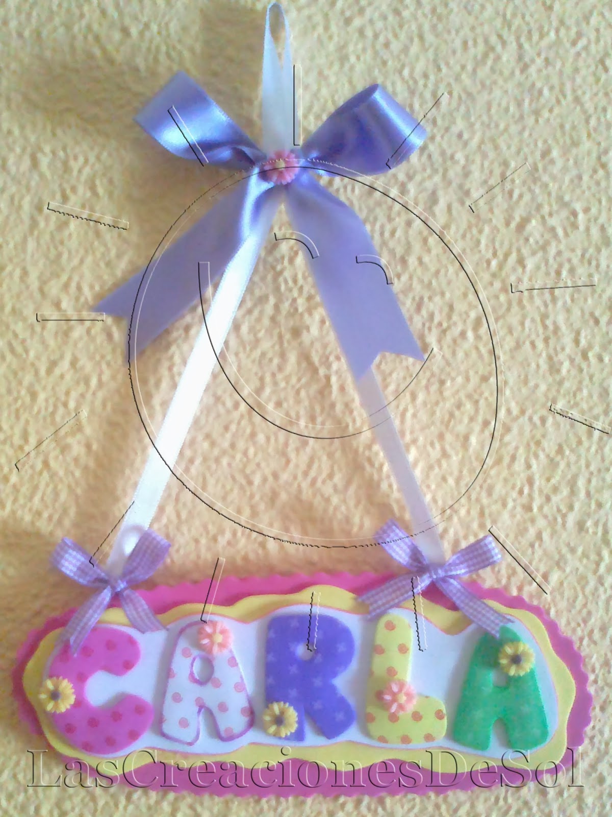 Las creaciones de Sol: Mis creaciones en Goma Eva (Foami)