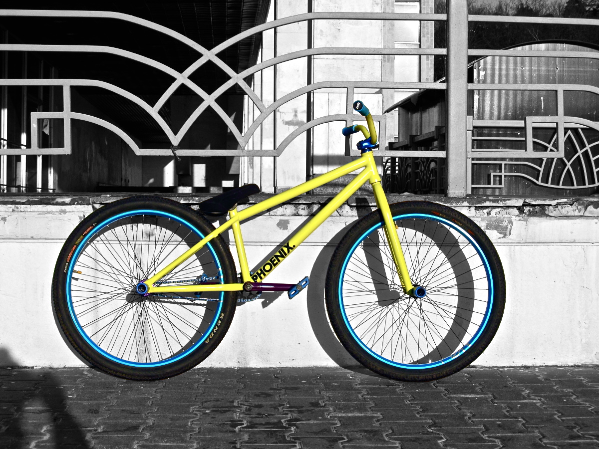 PHOENIX.: Александр's MTB Street Bike From Russia