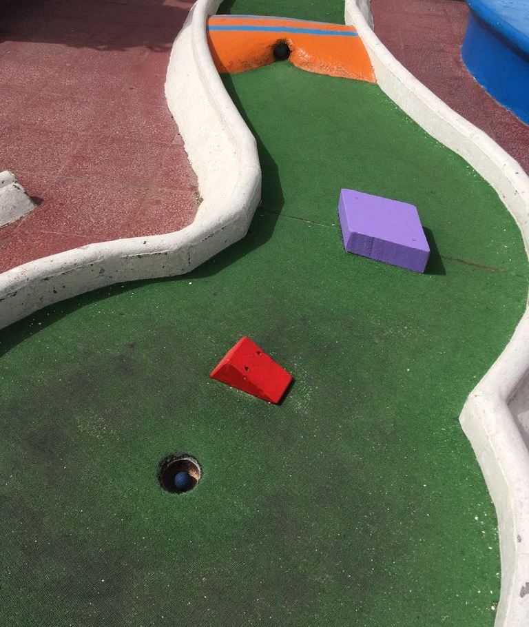 The Ham and Egger Files: Mini Golf Aquarium in Lanzarote