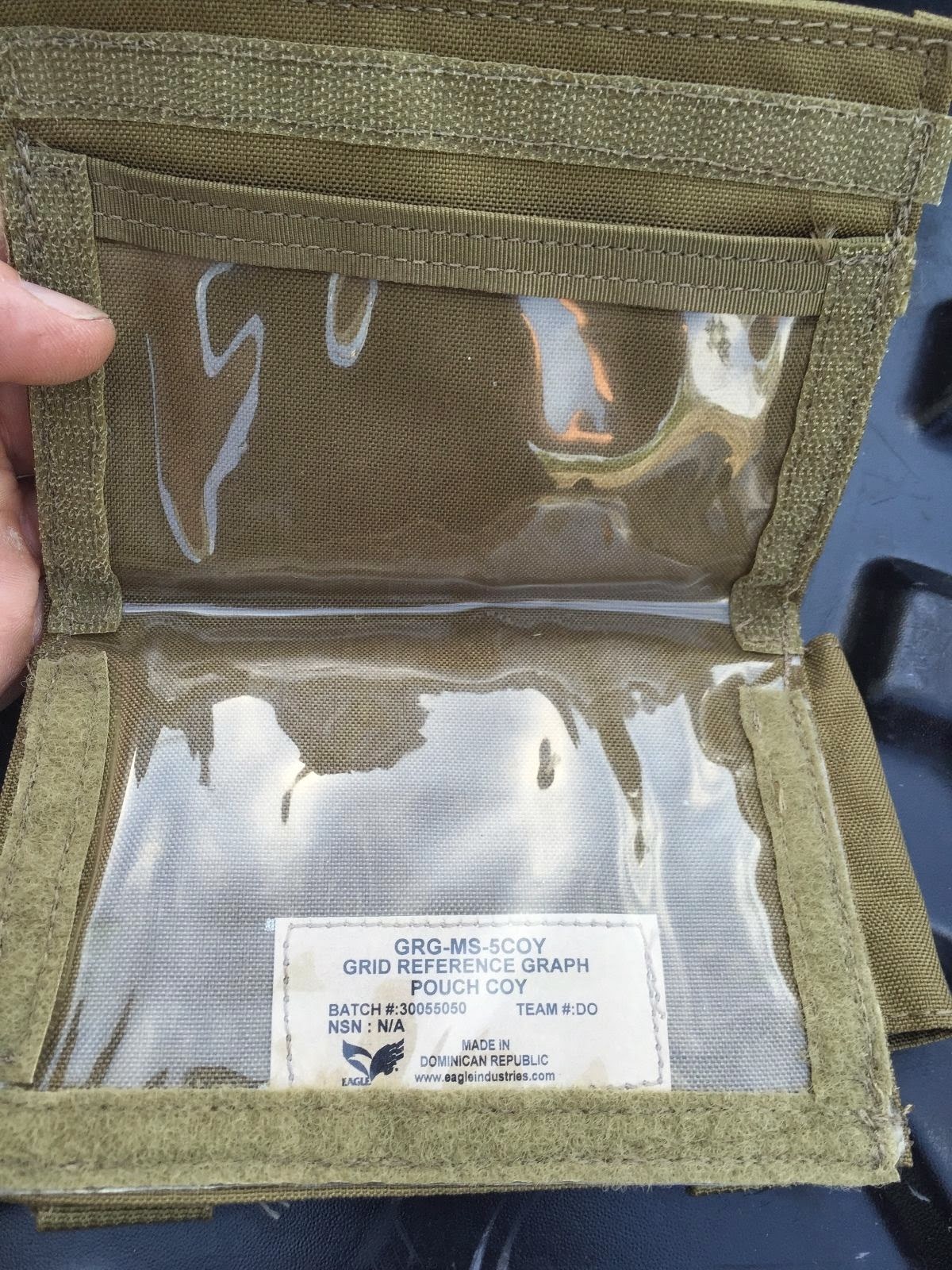 Webbingbabel: Eagle Industries Grid Reference Graph Pouch Coyote Brown