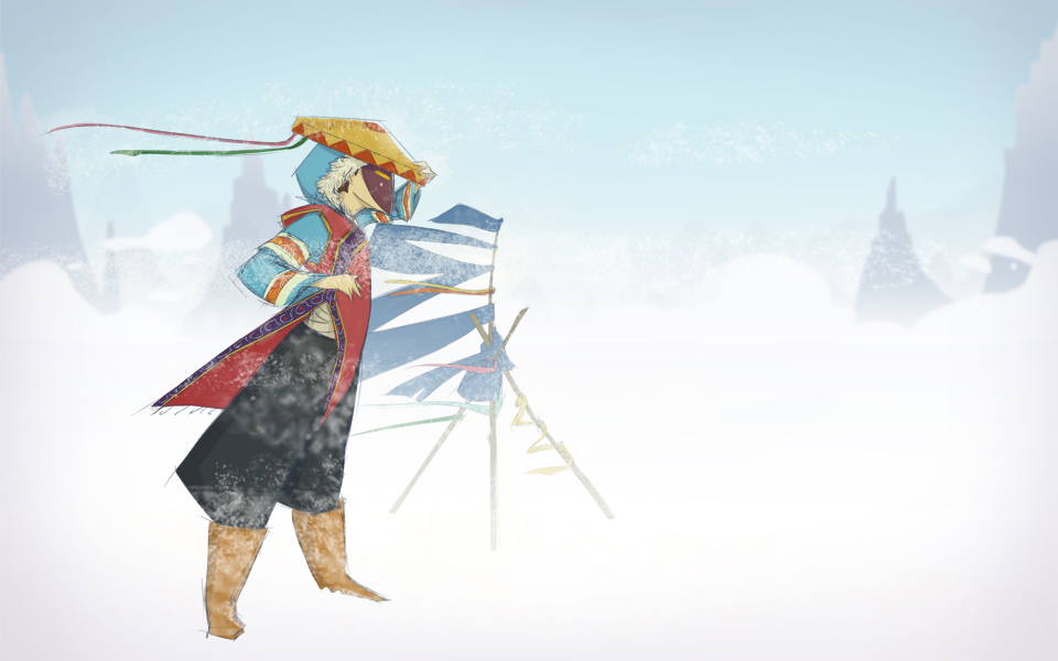 8-bit Mar: Character design - Snow Shaman