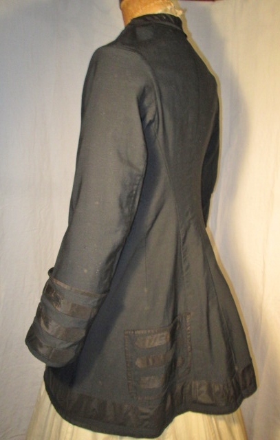 All The Pretty Dresses: 1870's Black Jacket