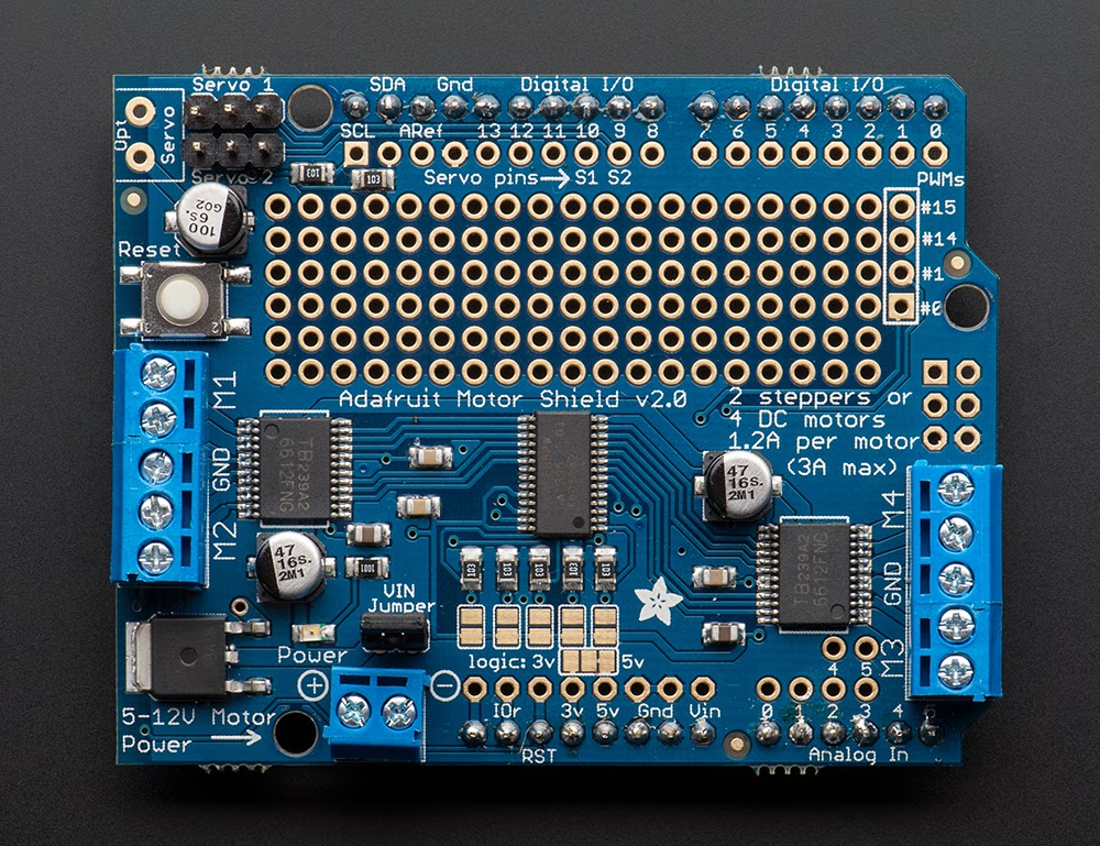 Motor Shield V2 Pour Arduino Mchobby Le Blog
