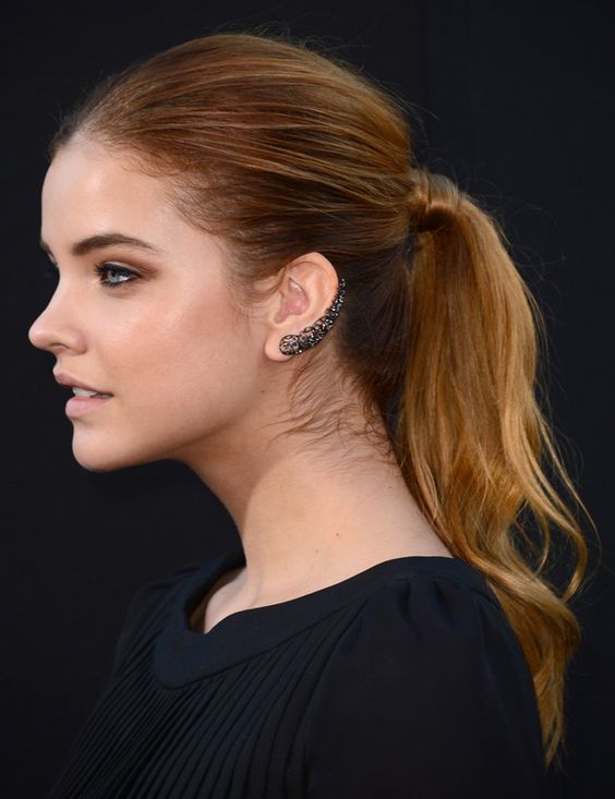 La moda en tu cabello: Coleta baja 2016 Peinados de moda