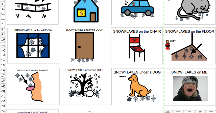 Boardmaker Share Icons For The Snowy Day Boardmaker Winter Crafts For