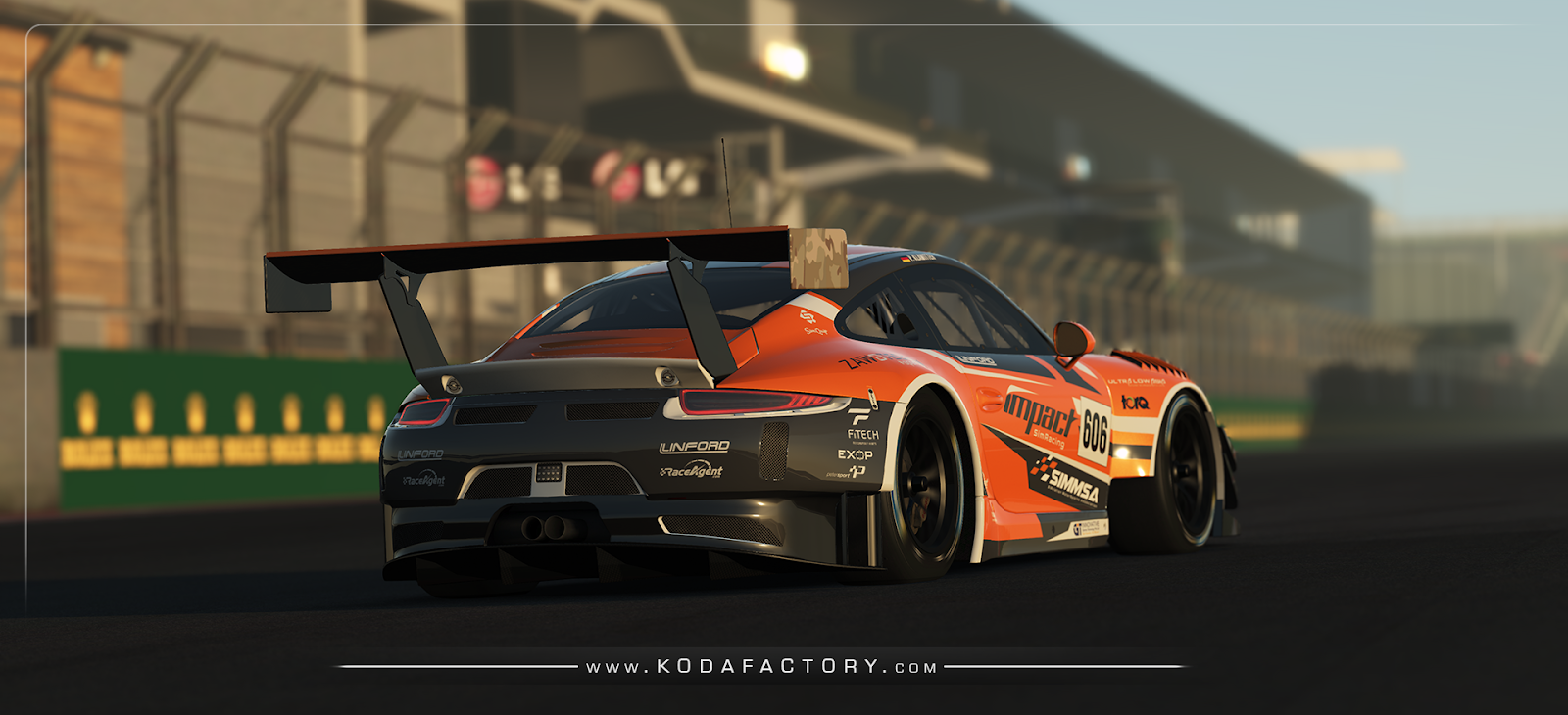Koda Factory: SIMMSA Porsche 911 GT3 R | rFactor 2