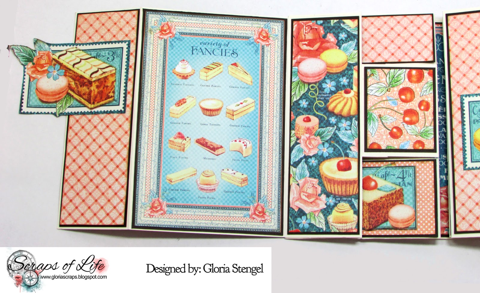 Scraps of Life: Double Tri-Shutter Gate-fold Card!