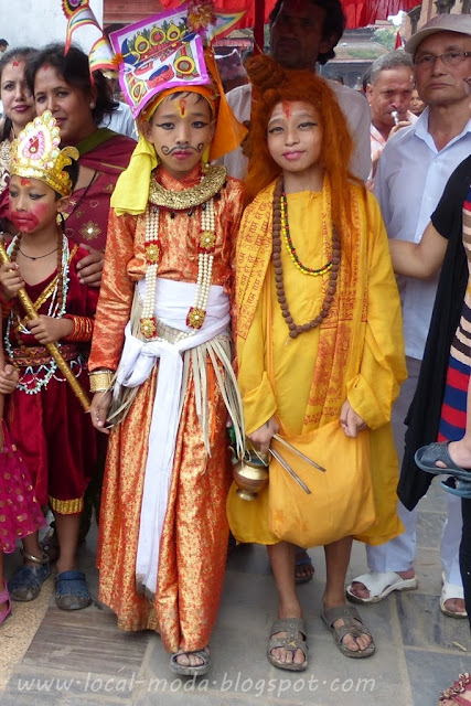 Local style: Costumes of the Gai Jatra festival