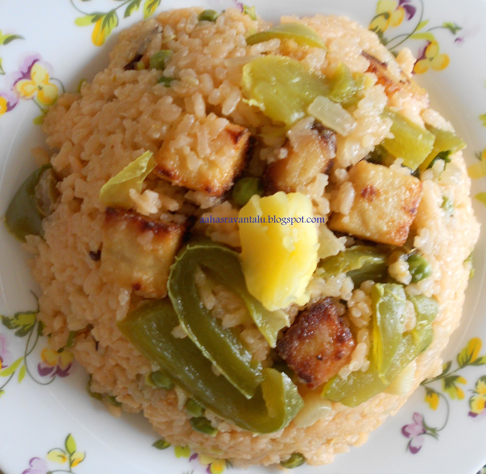 Sahasra Recipes: Garlic Pepper Rice