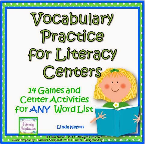 Primary Inspiration: Vocabulary Game Freebie!
