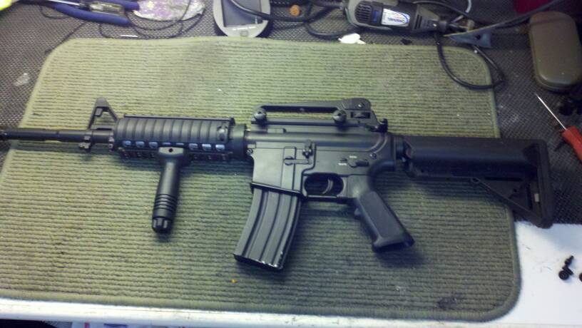Airsoft GuRu Presents The GuRu Crew Reviews: D-Boys M4 RIS (Overide ...