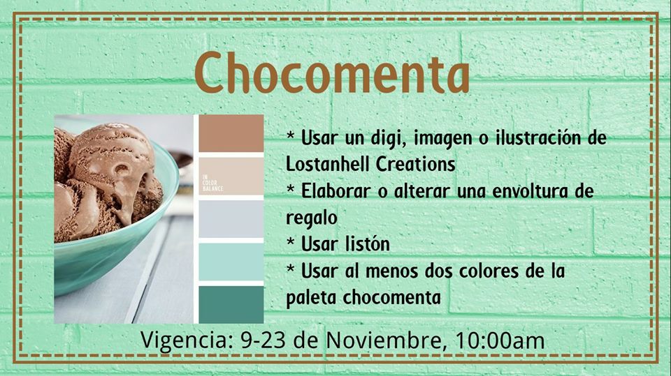 Lostanhell creations: Chocomenta