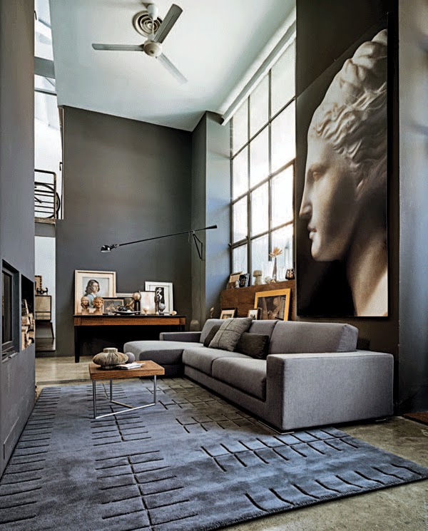 ByElisabethNL: INTERIOR: Gray living room design ideas to inspire you